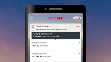 Westpac Online Banking features | Westpac