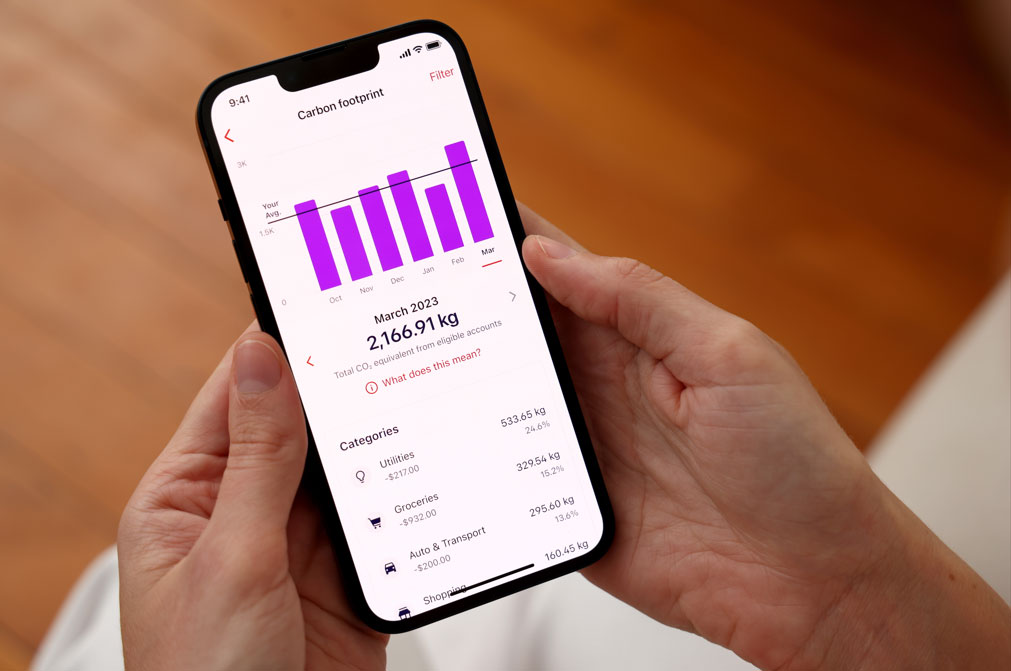 App feature to help Westpac customers track carbon footprint | Westpac